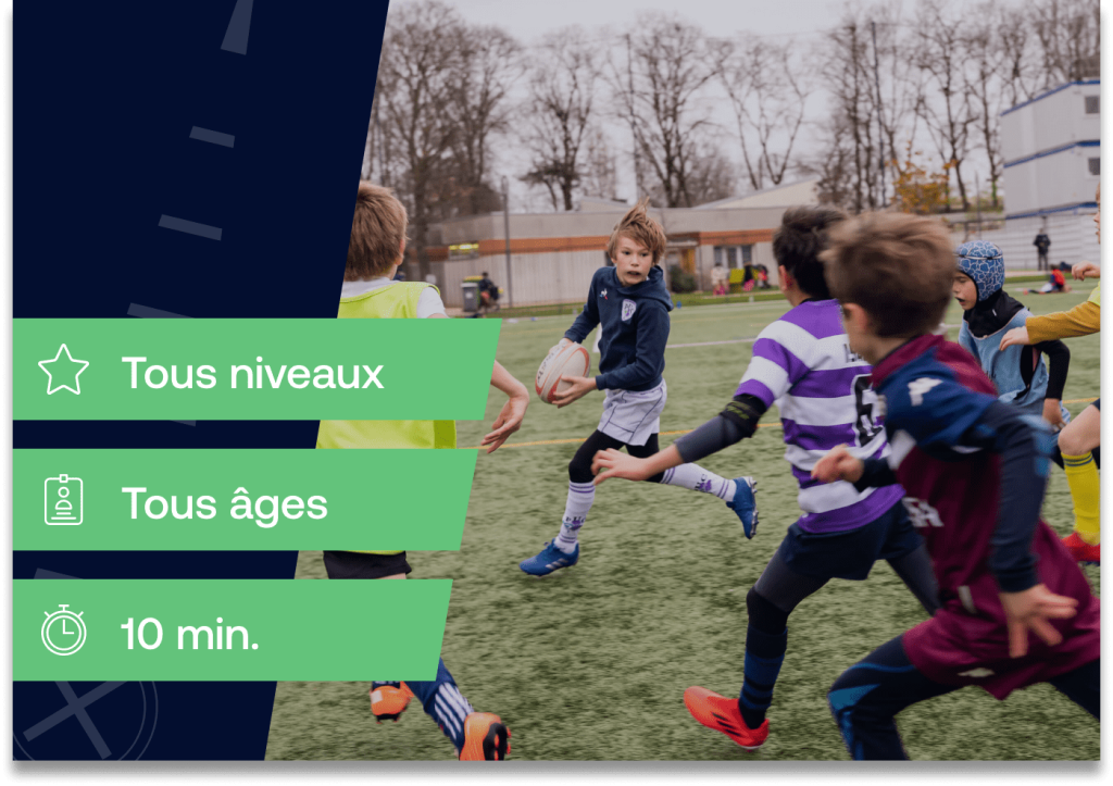 Fiches d'entraînement de rugby - SportEasy