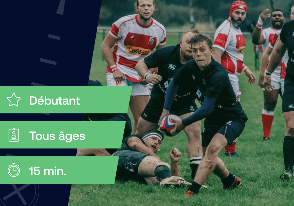 Fiches d'entraînement de rugby - SportEasy