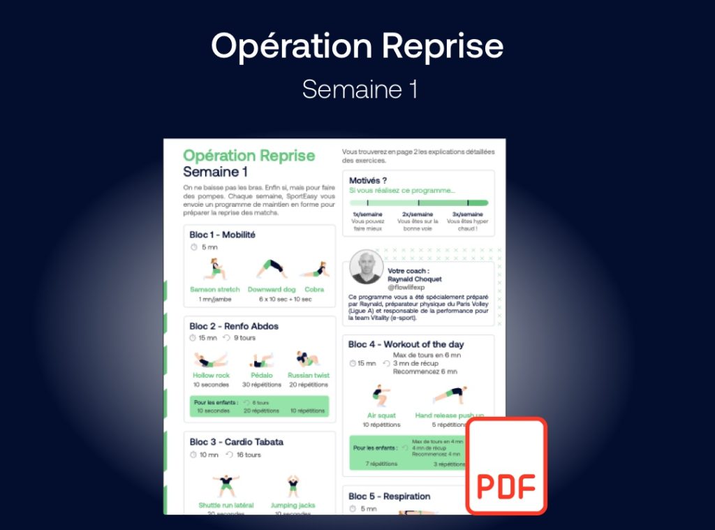 Fiches d'entraînement de football - SportEasy